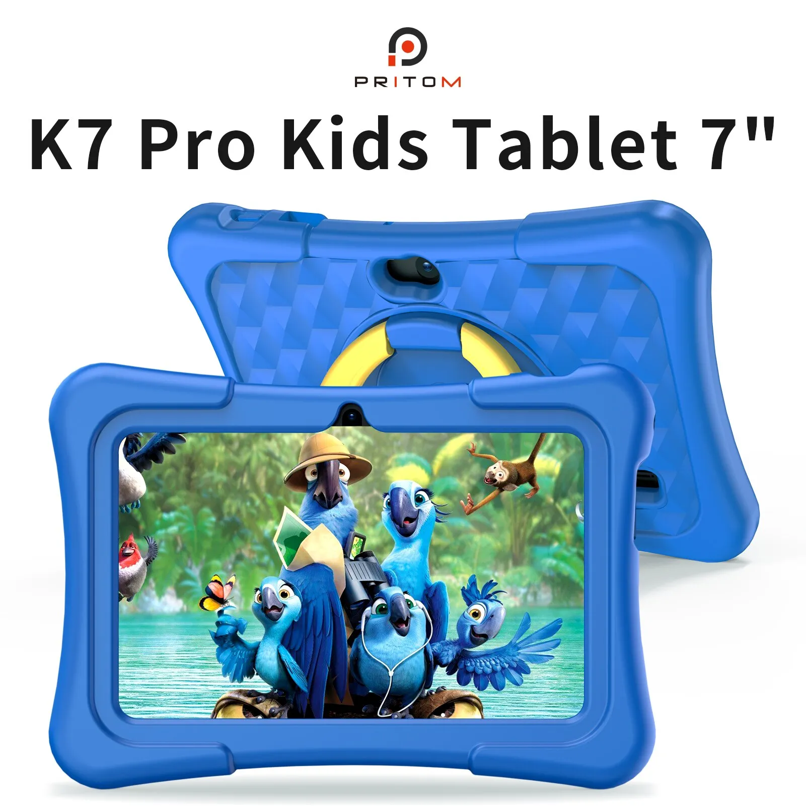 Toddlers Age 1 7-Inch Kids Tablet - STEM Learning, 32GB, WiFi, Parental ...