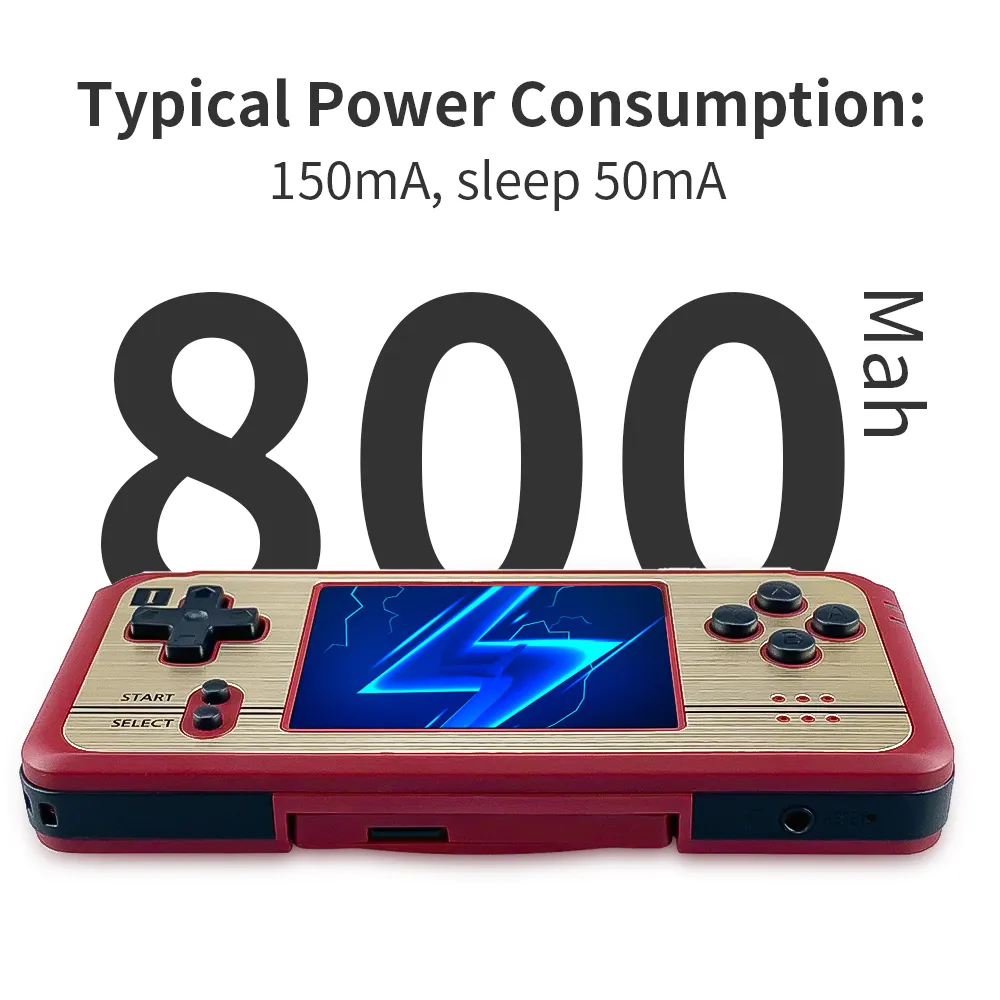 ANBERNIC K101 Plus Handheld Game Player 3.0 in TFT Screen 8GB 900 Games ...