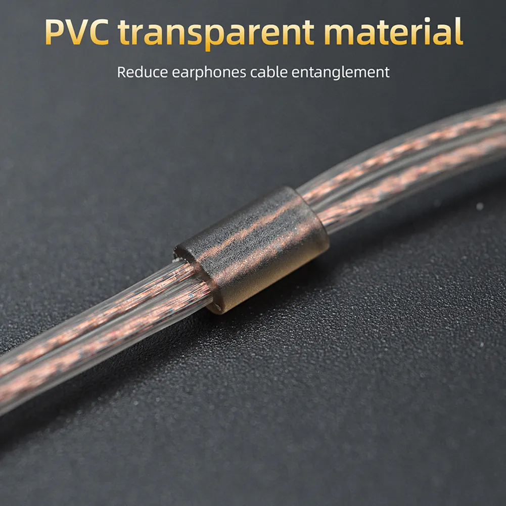 KZ ZST ZSR ZSN Earphone Cable Wire Copper Earphone Cord Cable For ZSN ...