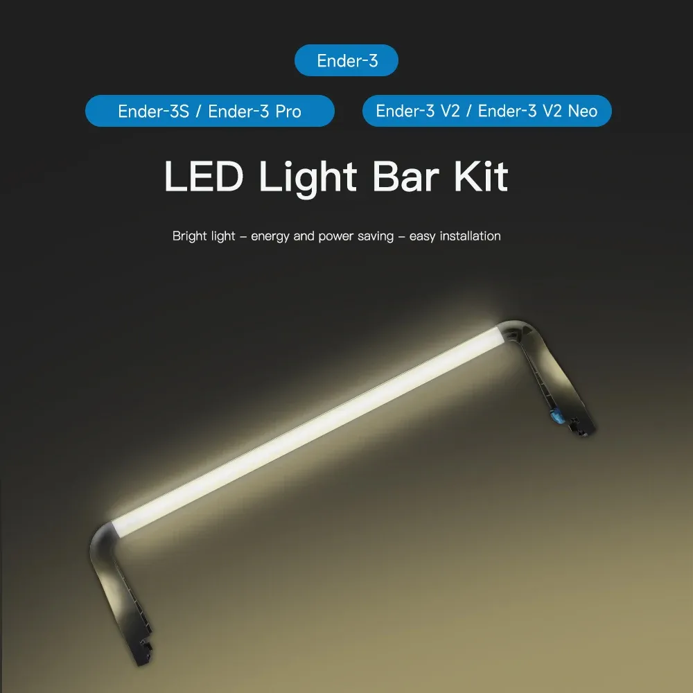 Creality Ender-3/Ender-3 V2 LED Light Bar Kit with Upgraded LED Chips ...
