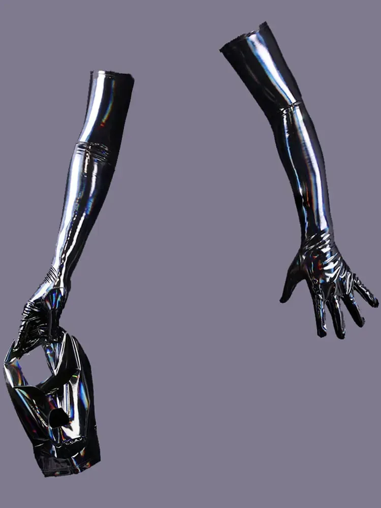 Gothic Five Finger gloves hand for Nightclubs, Stage Performances, and ...