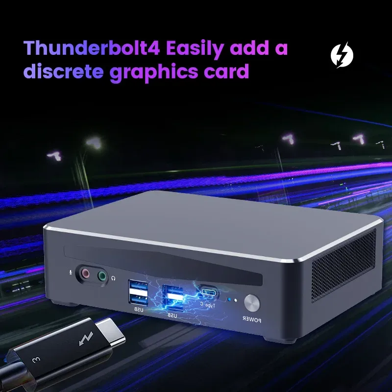 Raptor Lake Mini Pc Thunderbolt 4 13th Gen Intel I9/I900H/I7/13700H, 14 ...
