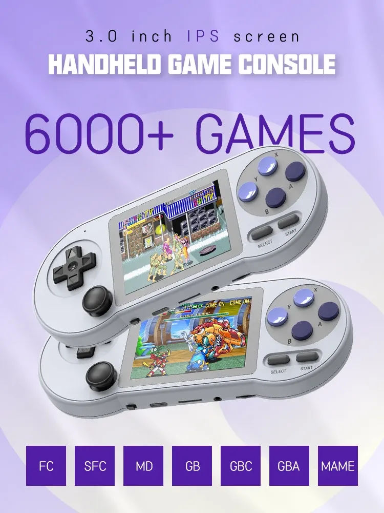 Retro Console Handheld With 10000+ Classic Games Portable Game Console ...
