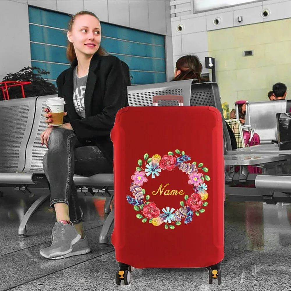 DHgate.com:Custom Thicker Elastic Suitcase Dust Cover for Luggage ...