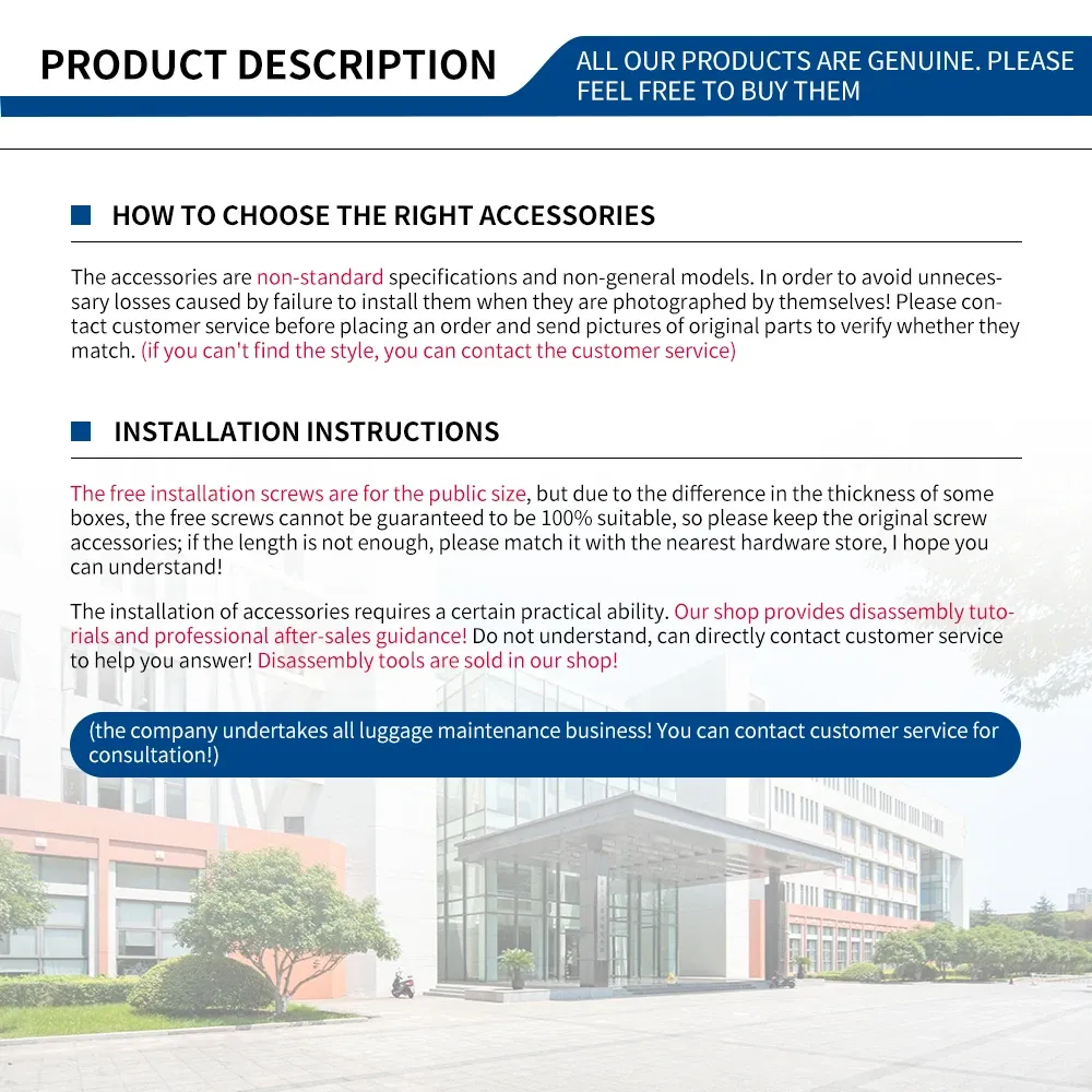 Suitable for Samsonite 06Q trolley case luggage wheel Hongsheng A53 accessories universal wheel ...