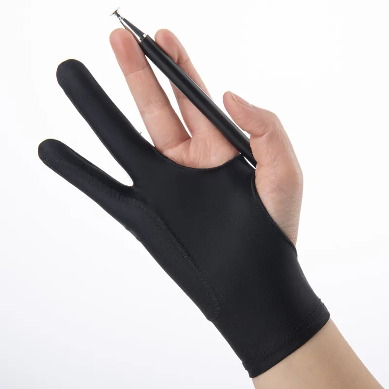 DHgate.com:Two-Finger Anti-fouling Drawing Gloves for Digital Tablets ...