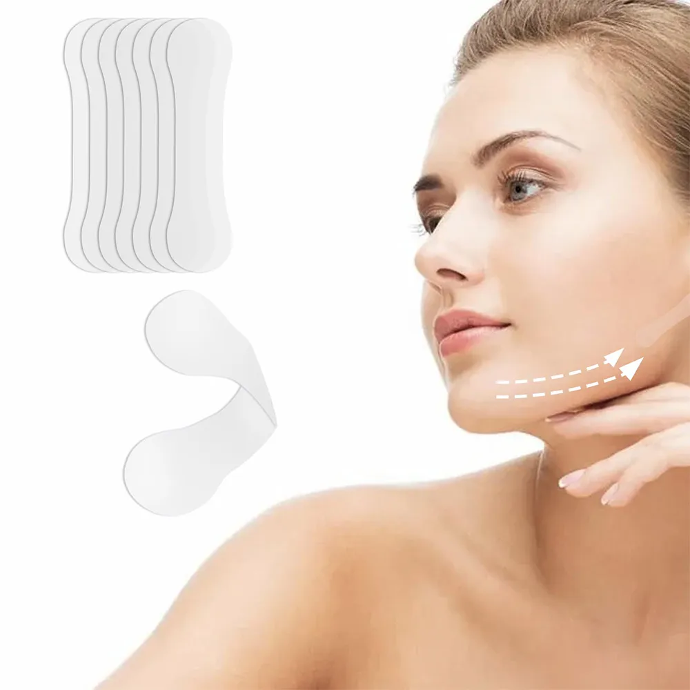 Invisible Thin Face Stickers V-Shape Facial Line Wrinkle Sagging Skin ...