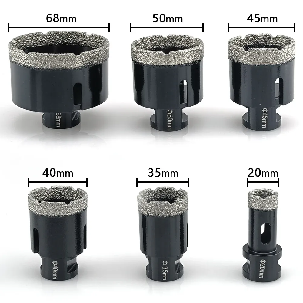 DHgate.com:6 Pcs M14 Thread Diamond Dry Drill Bit Vacuum Brazed ...