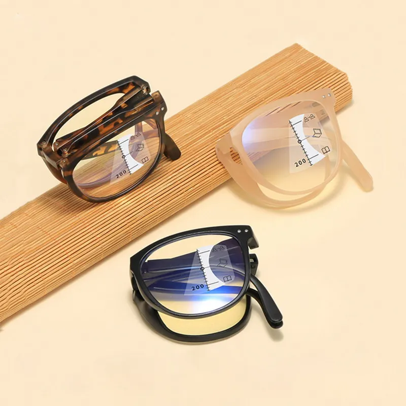 Anti-Blue Light Folding Portable Reading Glasses for Men & Women from ...
