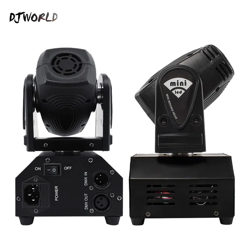 10W Mini Beam Rotating Head light shop for Weddings, Nightclubs ...