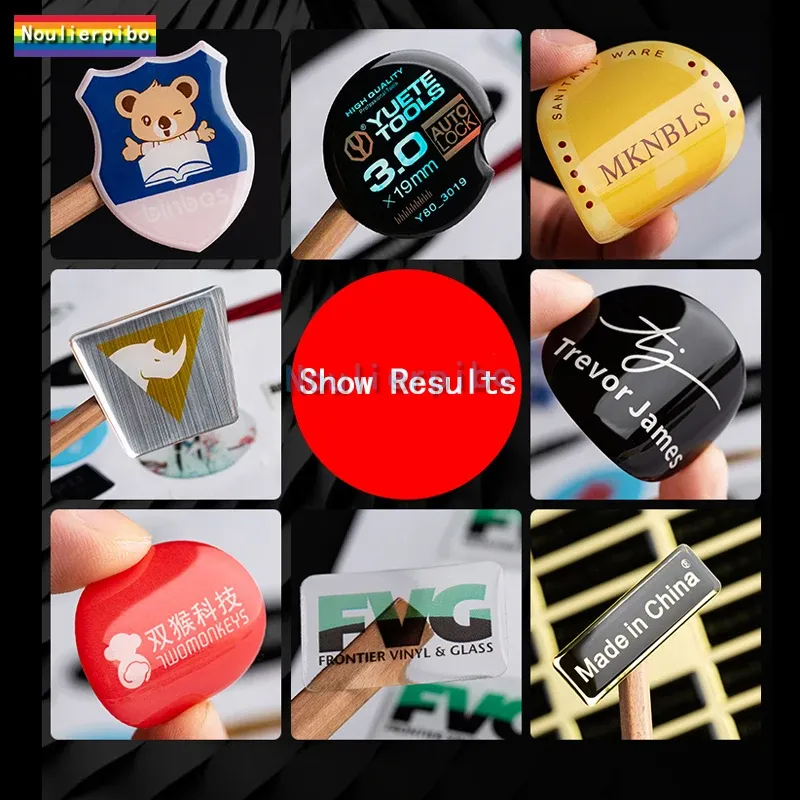 3D Stereo Epoxy Dome Car Sticker - Racing Oil Logo ELF - Flexible PVC ...