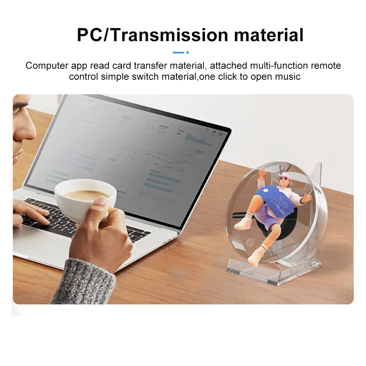 DHgate.com:2024 Mini LED Holographic Display Fan: 3D Transparent ...