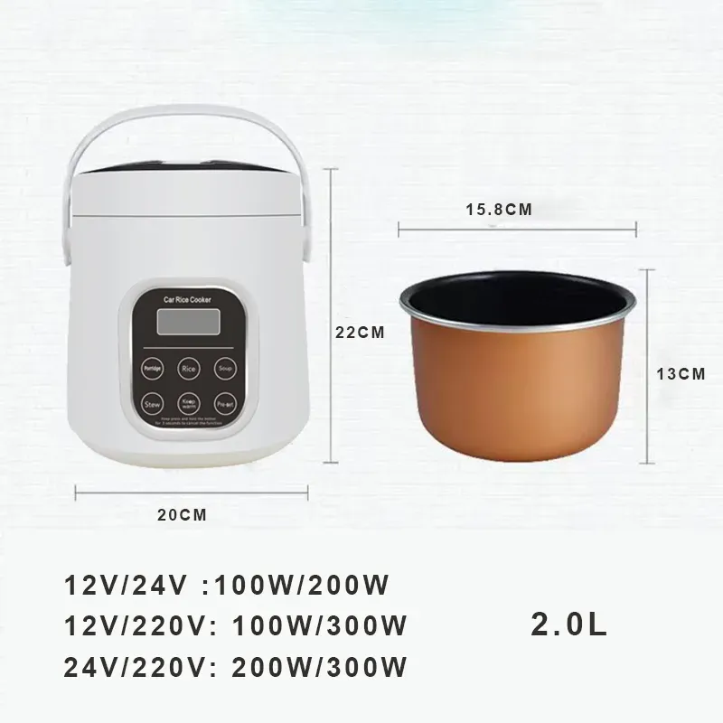 Car Rice Cooker Portable 12V/24V/220V Smart... From Ddmyfriend, $171.08 ...