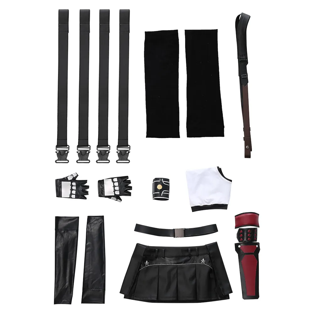 Tifa Lockhart Cosplay Wigs Anime Final Fantasy VII Costume Wig For ...