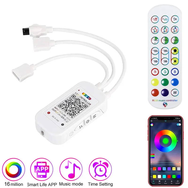 DHgate.com:Tuya Wi-Fi RGB LED Strip Lights - Voice Control, Music Sync ...