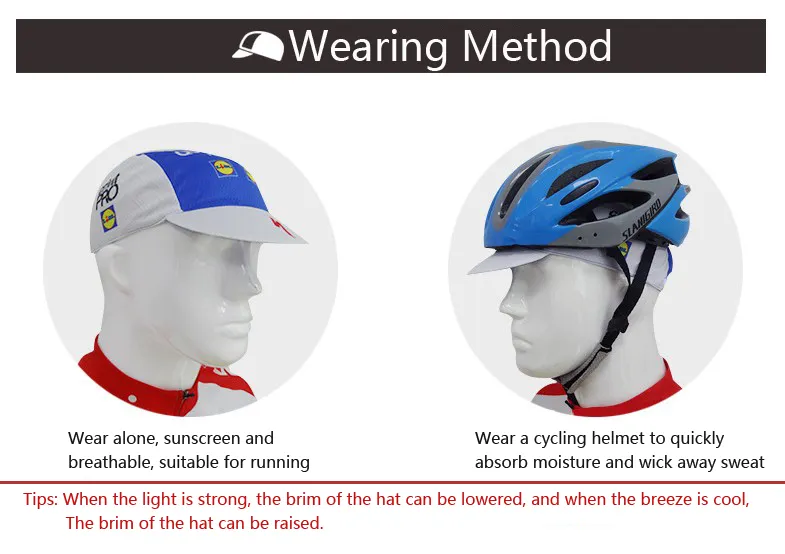 Pro Cycling Caps: Anti-Sweat Quick-Dry Headwear for Men's Road Biking ...