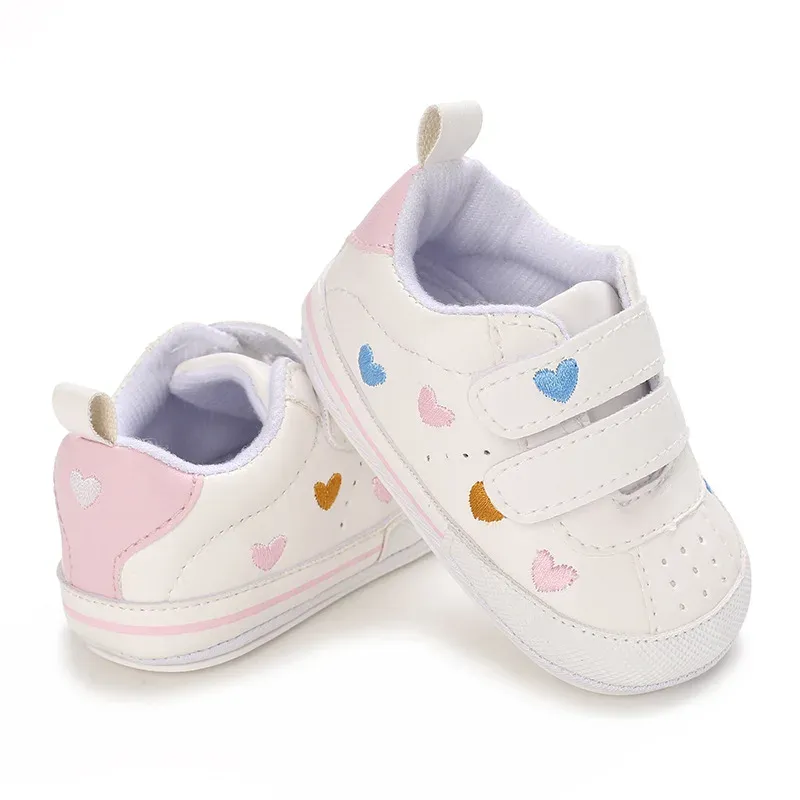 Infant Beginner Walking Shoes Rubber Sole Baby Walking Shoes for 0-1 ...