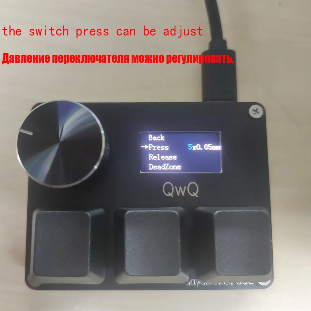 Magneticaxis O3C OSU Macro Mechanical Keyboard with IPS Color Screen ...