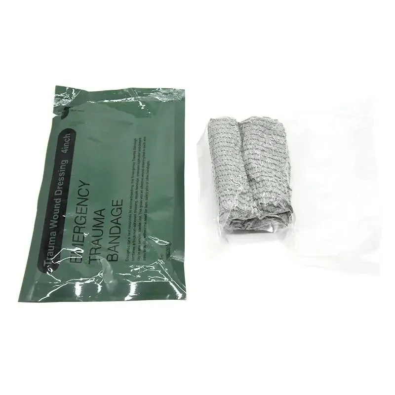 Outdoor First Aid Bandage Set 4/6 Inch Trauma Hemostatic Medica ...