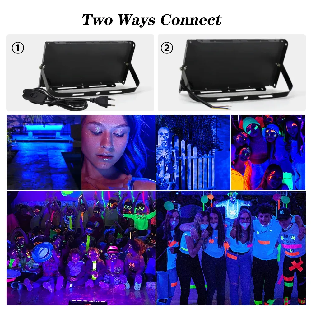 UV LED Stage Floodlight 220V Ultraviolet Blacklight... From Ddmylovely ...