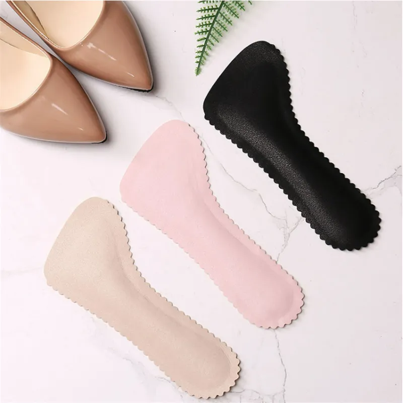 Leather Half Insoles for High Heels - Premium Comfort, Sweat-Absorbing ...