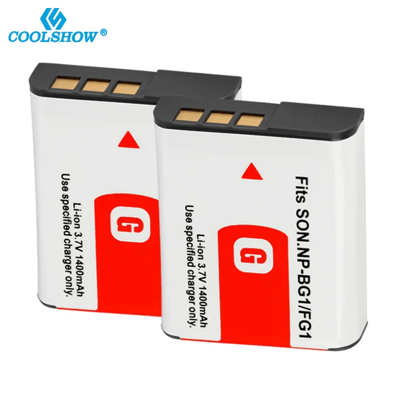 NP-BG1 1400mAh Battery for Sony DSC-H50 DSC-H55 DSC-H3 DSC-H7 DSC-H9 ...
