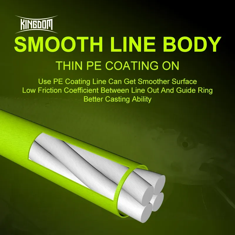 Super Thin Kingdom THINNEST PE Line - 4 Braideds Multifilament ...