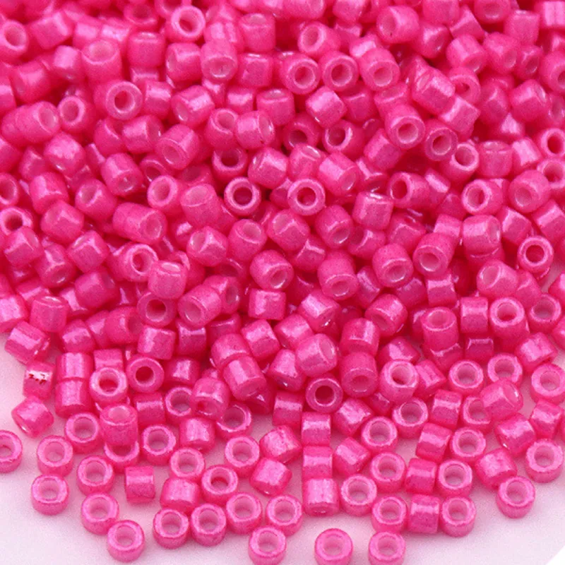 Metallic Glass Seed Beads - 10g 11/0 Japanese Loose Beads for Jewelry ...