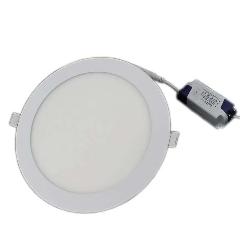 DHgate.com:5pcs Ultra-Thin LED Panel Light: SMD2835 Round Downlight, AC ...