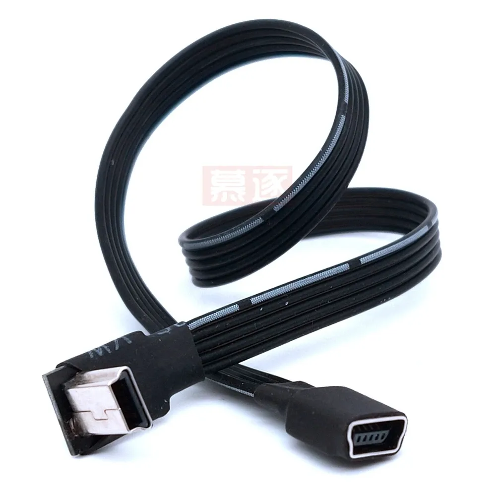 DHgate.com:5 Pin Mini B Cable Adapter: 10CM, 50CM & 100CM, 90 Degree 4 ...