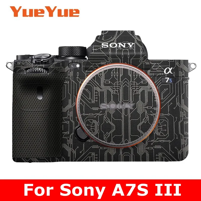 For Sony A7S3 A7SIII A7SM3 Decal Skin Vinyl Wrap Anti-Scratch Film Camera Protective Sticker A7S ...