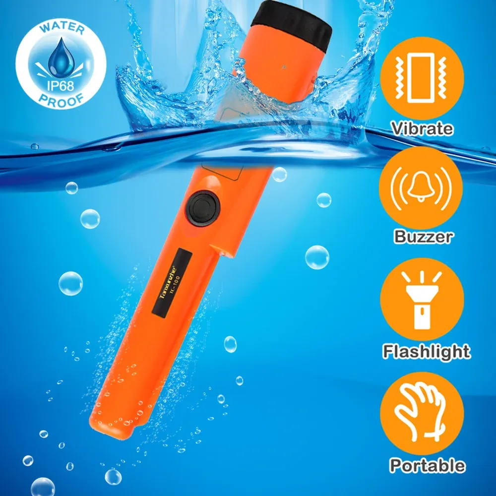 DHgate.com:TC-100 IP68 Waterproof Pinpointing Metal Detector with ...