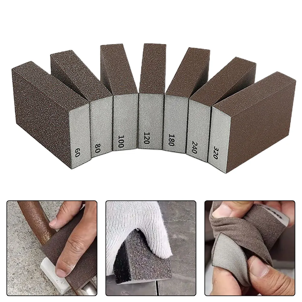 Grit 60 320# Wall Grinding Sponge Sand Block Sandpaper Polished Sand ...