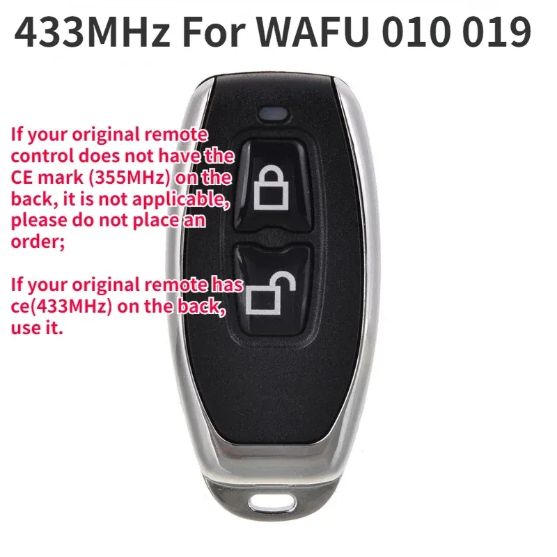DHgate.com:433MHz Remote Controller Door Lock Key (1 Pack) for WF-010 ...