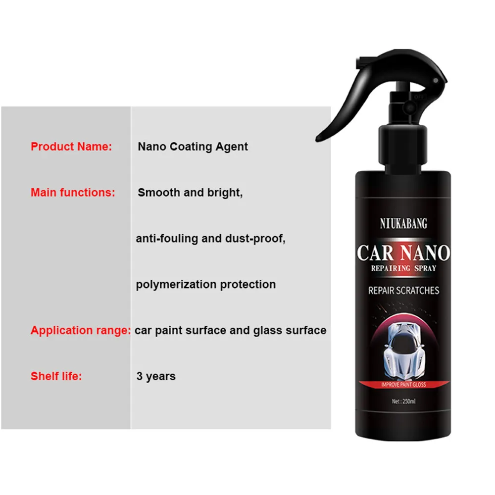 Ceramic Car thermal barrier coating - Nano Glass Sealant, Plated Crystal Liquid, Hydrophobic ...