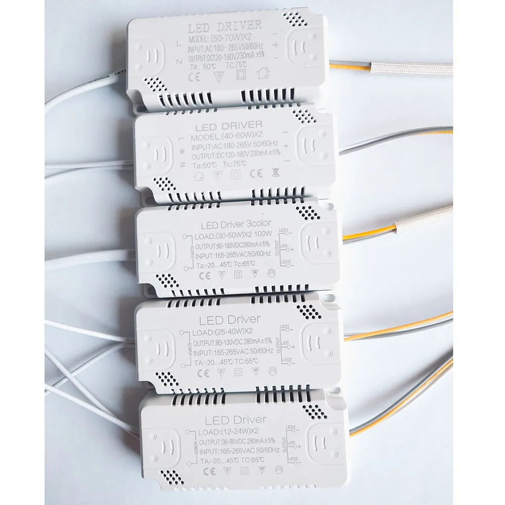 8 60W LED Driver Power Supply Adapter For Lighting Transformers, Smart ...