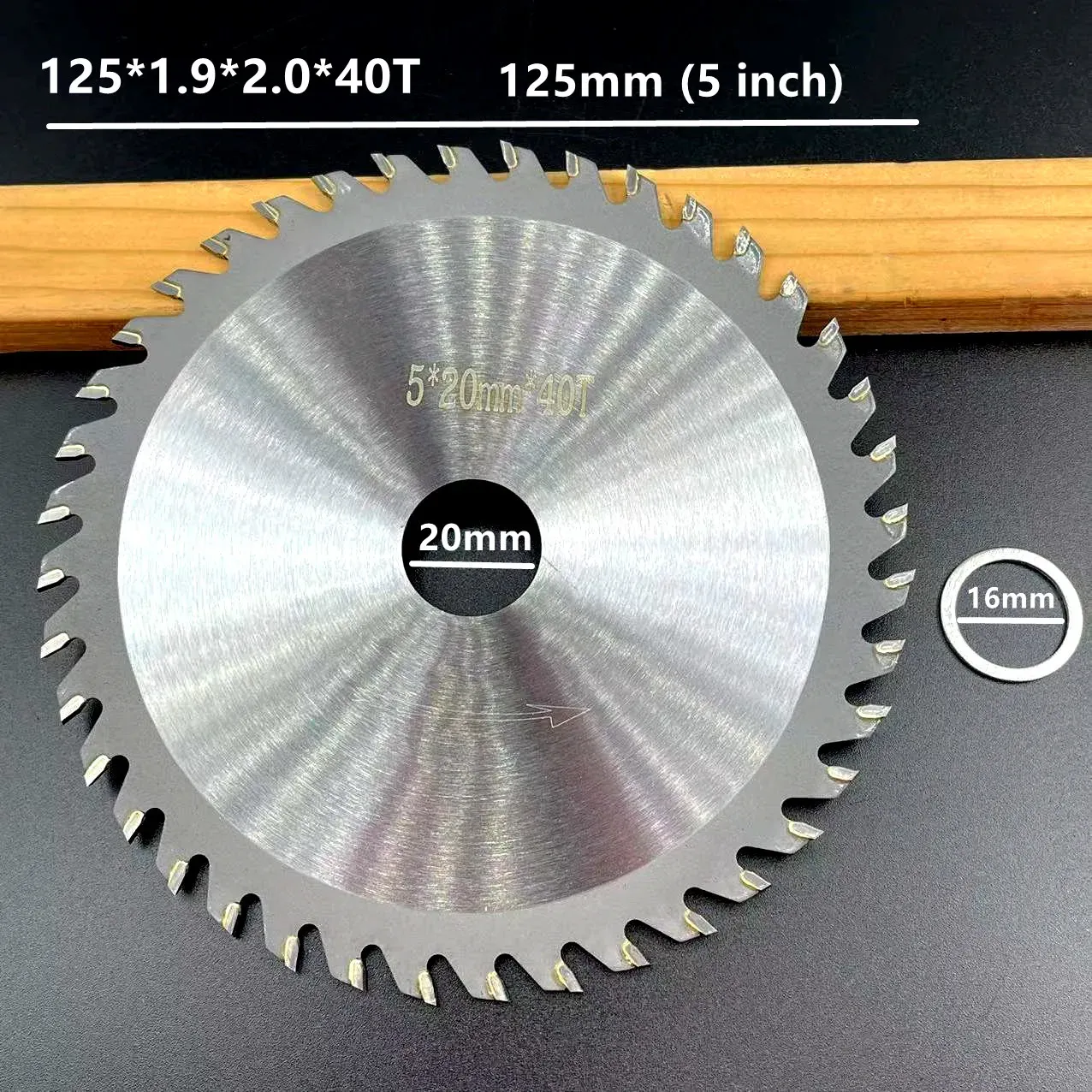 TCT Circular Saw Blade 110/125/180mm for Wood, Plastic, Acrylic - 30T ...