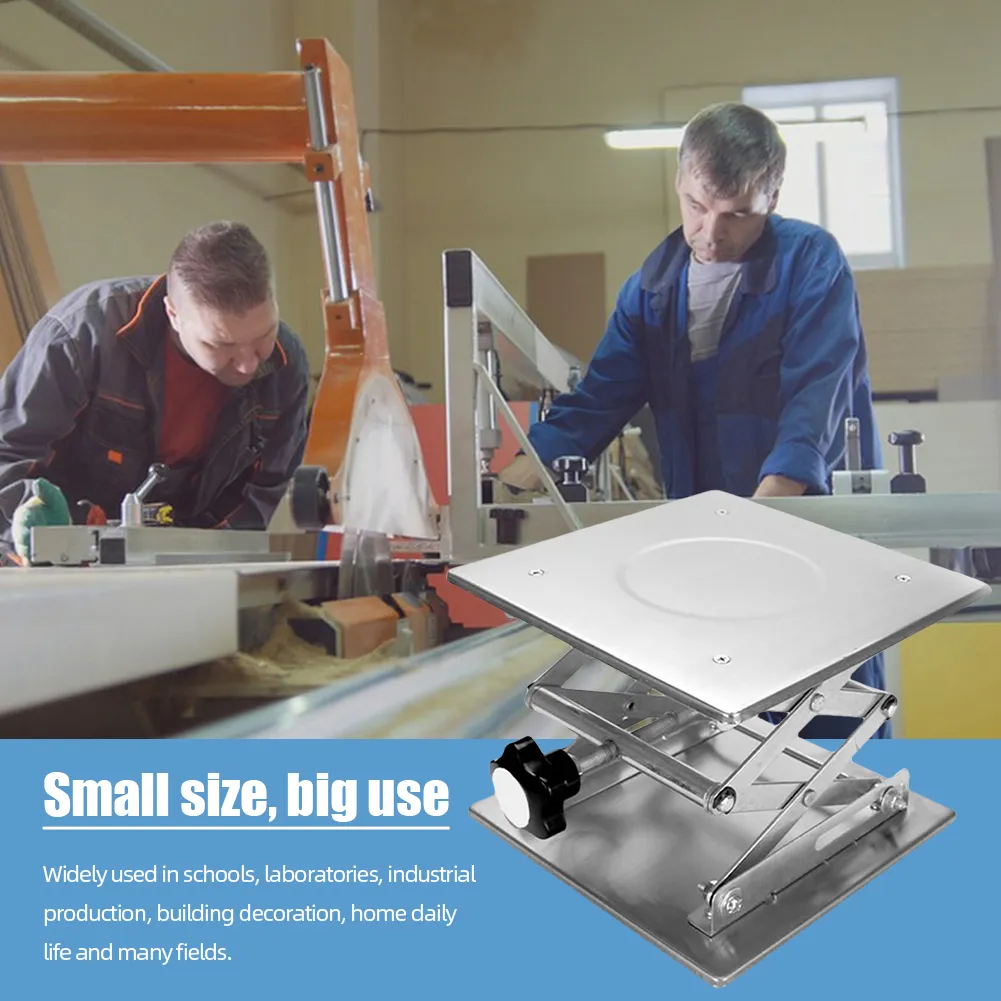 Lift Mechanism For Table: Adjustable Lab Plate Jack Scissor Stand ...