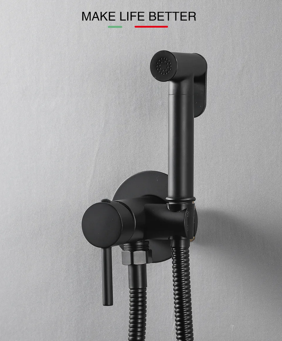 DHgate.com:Brass Bidet Sprayer Set - Bathroom Handheld Shower Spray ...
