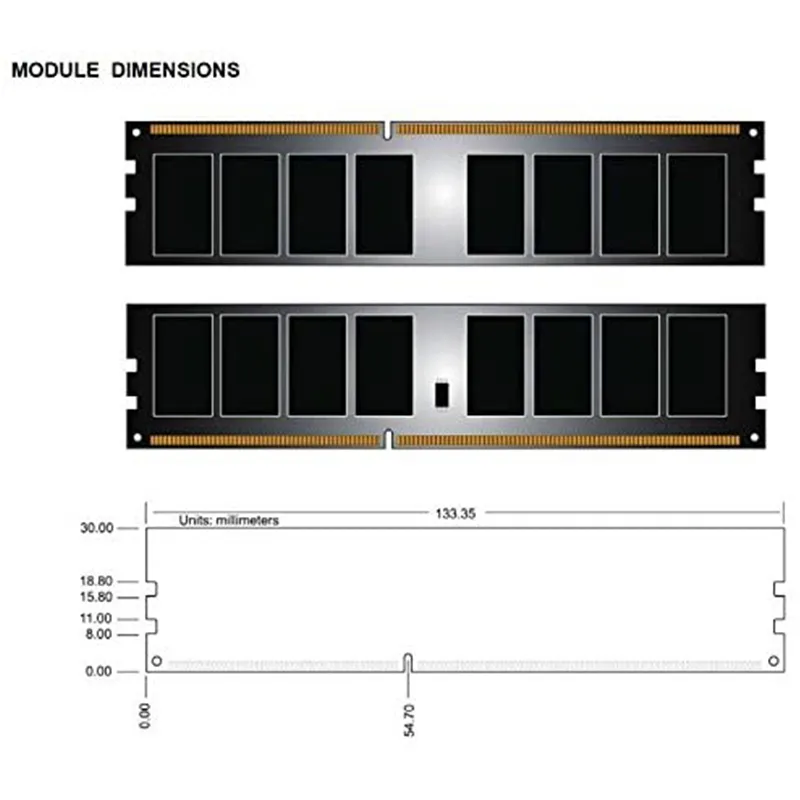 High-Performance DDR3 RAM: 8GB/4GB 1866/1600/1333/1066MHz Desktop ...