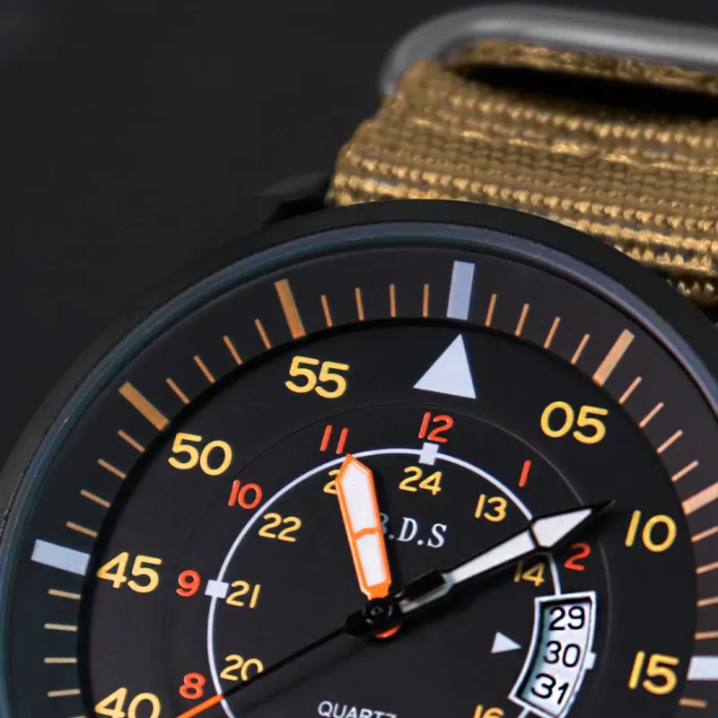 DHgate.com:Mens Pilot Watch - Luminous, 50M Waterproof, Quartz ...