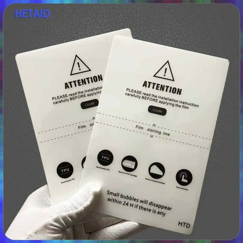 Transparent Protective Film - Flexible TPU Hydrogel Sheet, Matte Anti ...