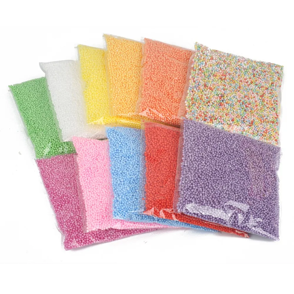 2-4mm and 5-10mm Multi-Color Polystyrene Foam Balls Mini Beads for ...