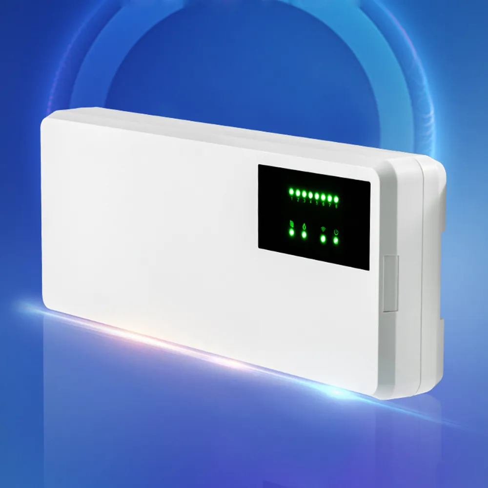 Smart 8 Channel Concentrator Hub Controller For Underfloor Heating, Air ...