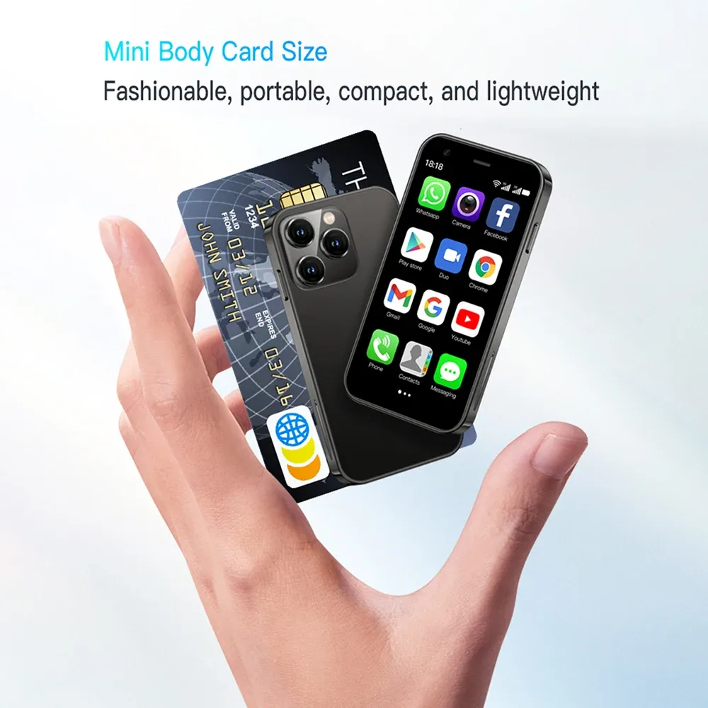 Ultra-Thin Mini Smartphone: SOYES XS15 2GB+16GB Android 8.1 Dual SIM 4G Mobile Phone from Dhgate ...