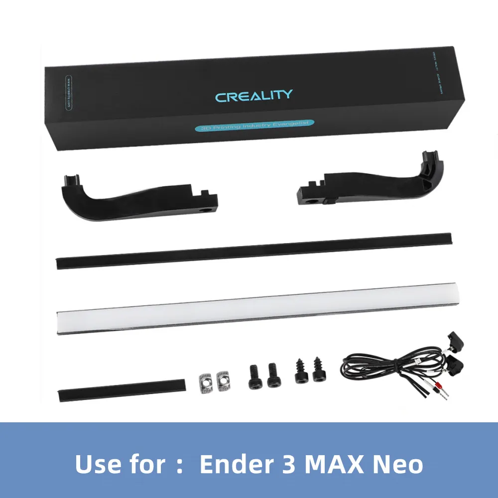 Creality Ender 3/Ender 3 V2 LED Light Bar Kit Upgraded LED Chip, Soft ...