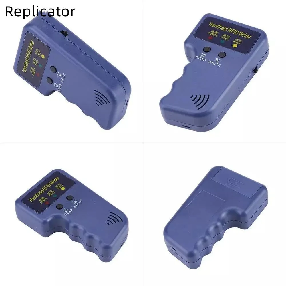 Handheld RFID Reader Writer & 125KHz Key Fob Duplicator - Versatile ID ...