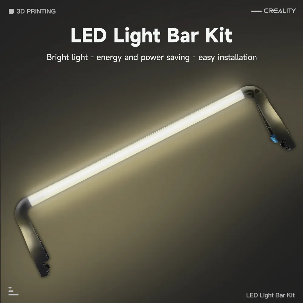 Creality Ender 3/Ender 3 V2 LED Light Bar Kit Upgraded LED Chip, Soft ...