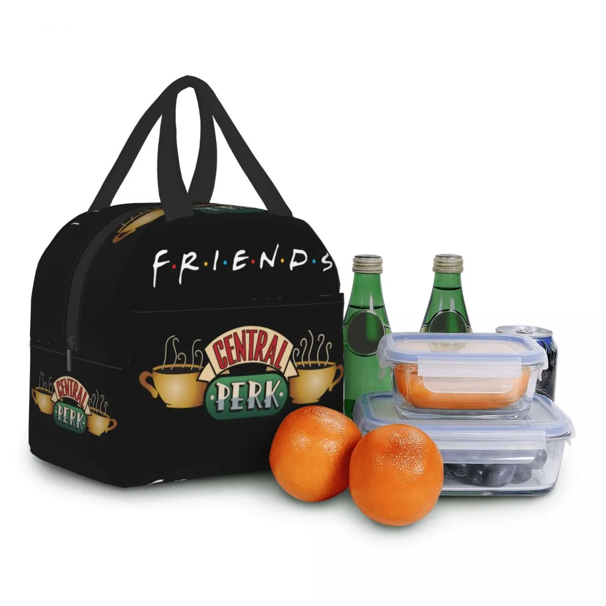 DHgate.com:Central Perk Thermal Lunch Bag for Women, Leakproof ...