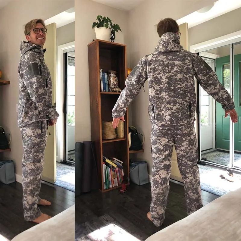 Military Uniform US Camo Tactical Jackets Multicam Suit Men Army ...